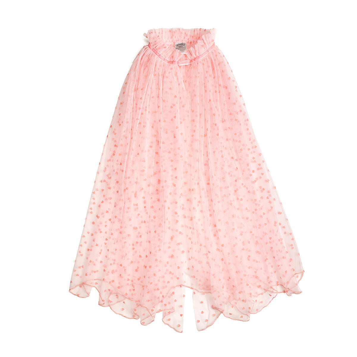 Flocked Heart Cape – Sweet Wink