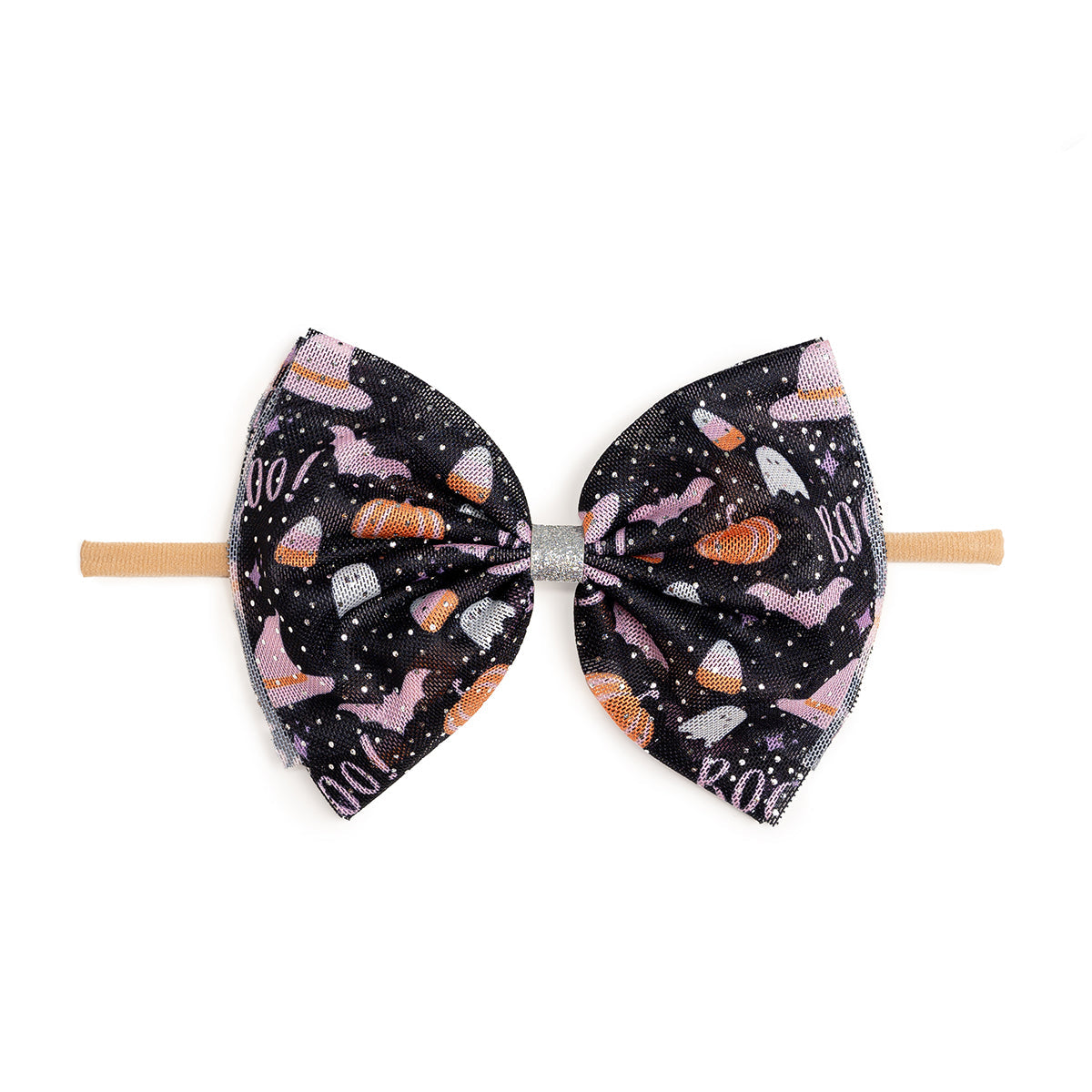 Boo Halloween Tulle Bow Baby Headband – Sweet Wink